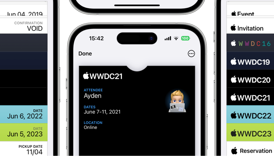 WWDC20 Pass · Ayden Panhuyzen
